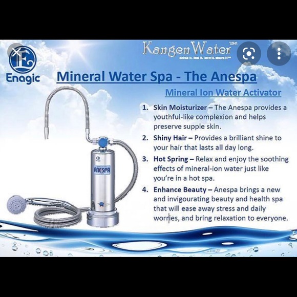 Enagic | Bath | Enagic Anespa Dx Ion Mineral Spa Showerheadfilter ...